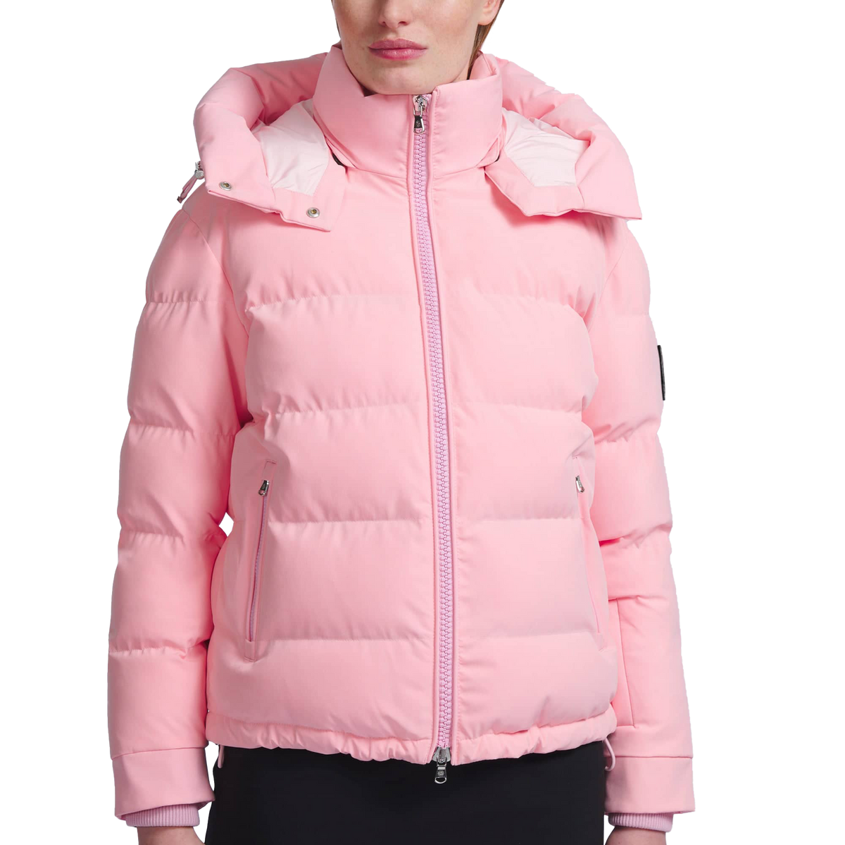 Sandbanks Belle Puffer Jacket - Crystal Rose