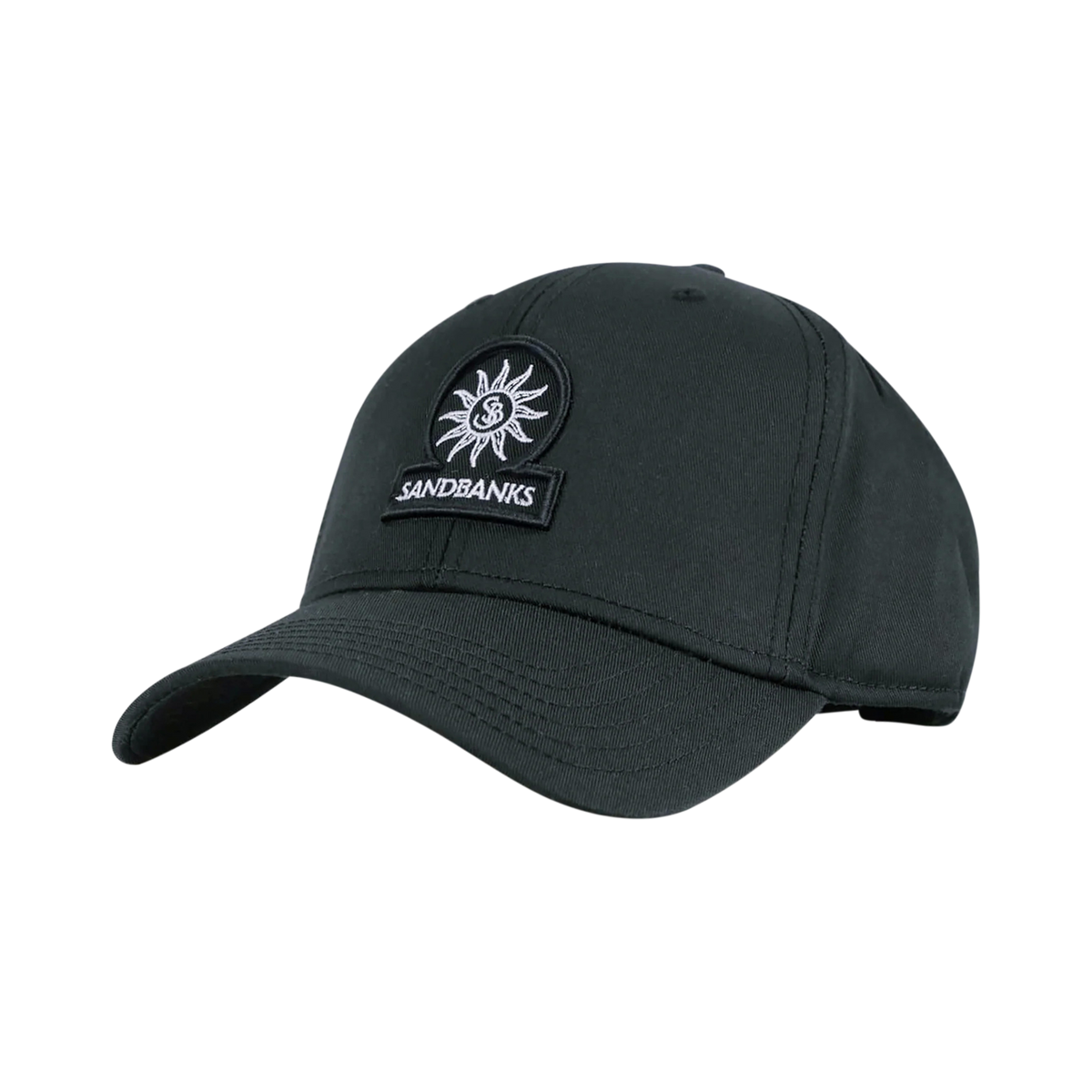 Sandbanks Badge Logo Cap - Anthracite