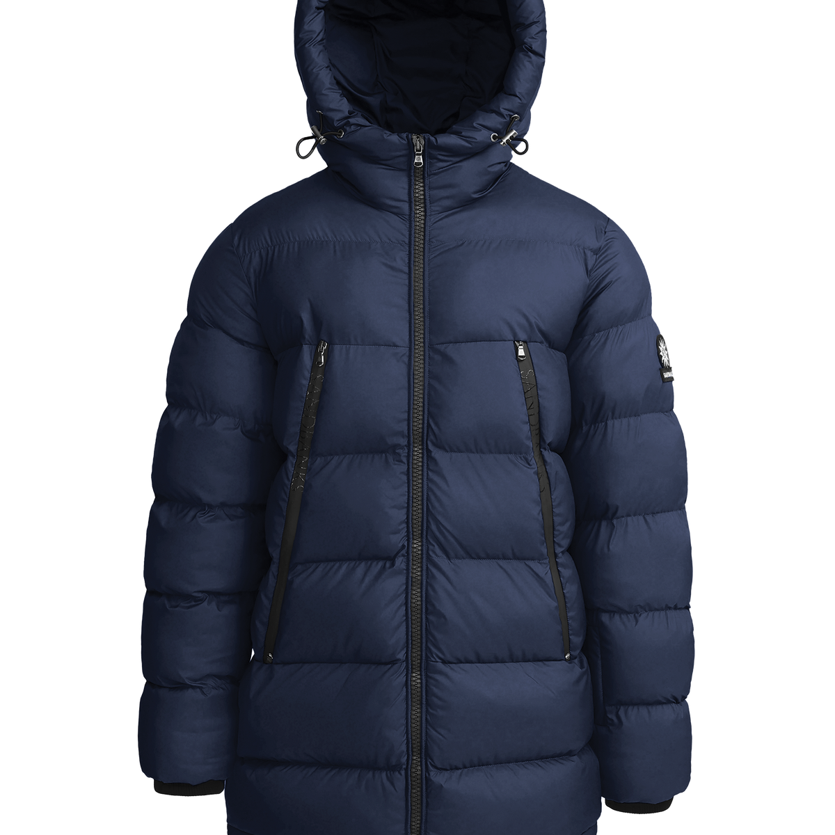 Sandbanks Ravine Mid Puffer Jacket - Navy