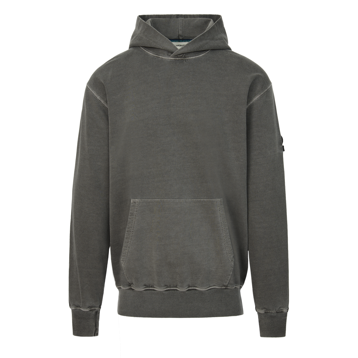 Sandbanks Mineral Wash Hoodie - Slate
